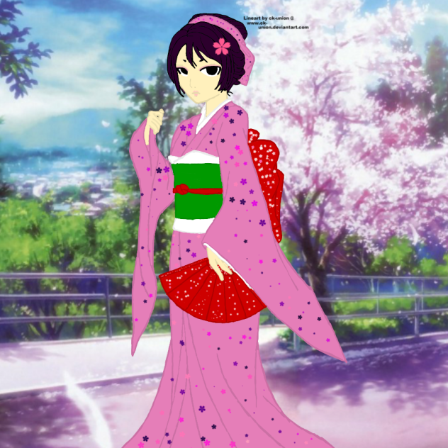 sakura girl - ibisPaint