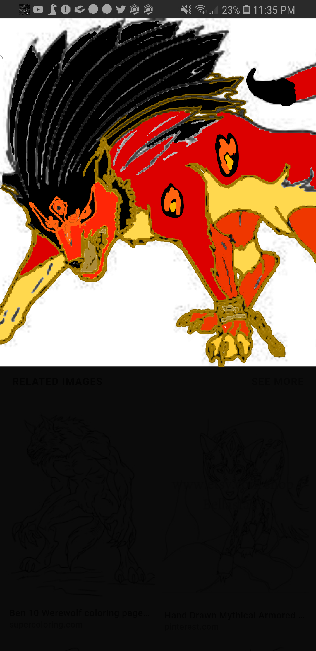 king of wolves - ibisPaint