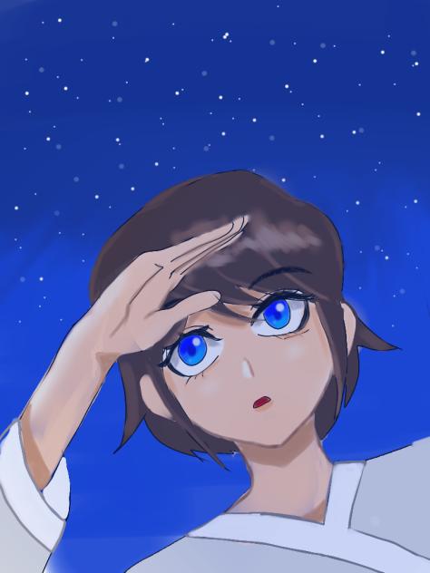 WATCHING STARS 💫 - ibisPaint