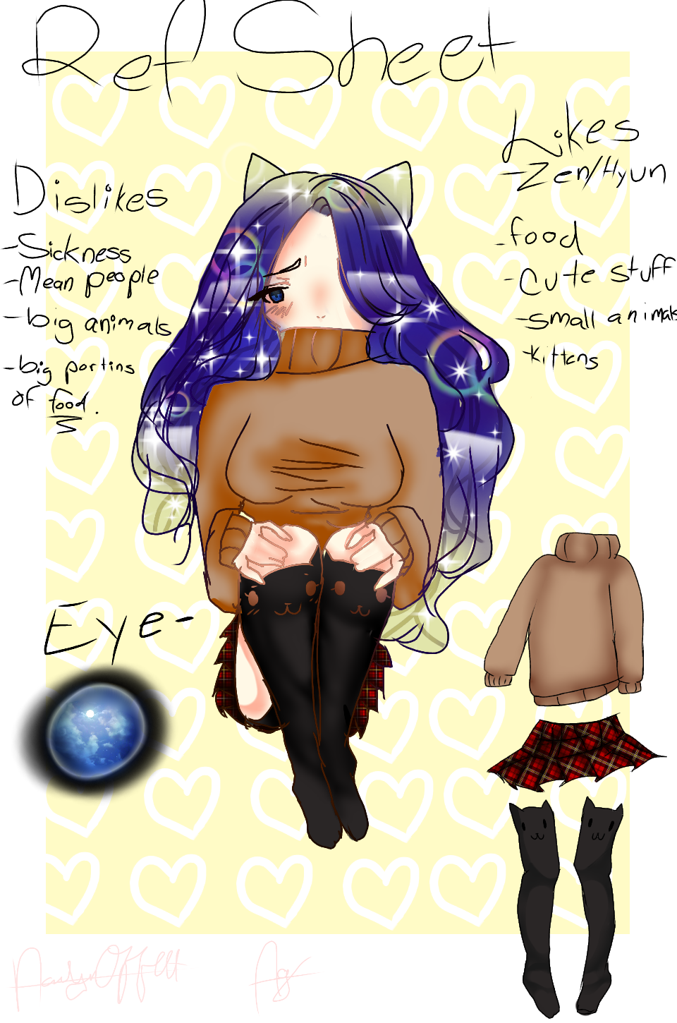 Ayumi-chan !--Ref Sheet--! - ibisPaint