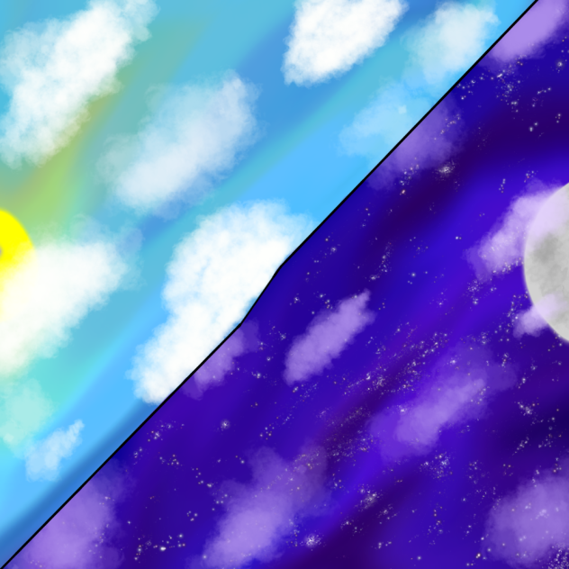 Night and Day - ibisPaint