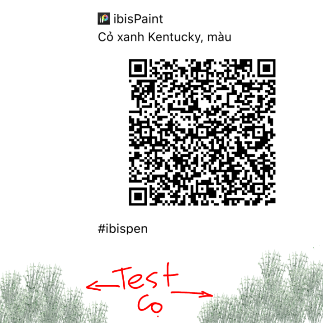 Cỏ Kentucky - ibisPaint