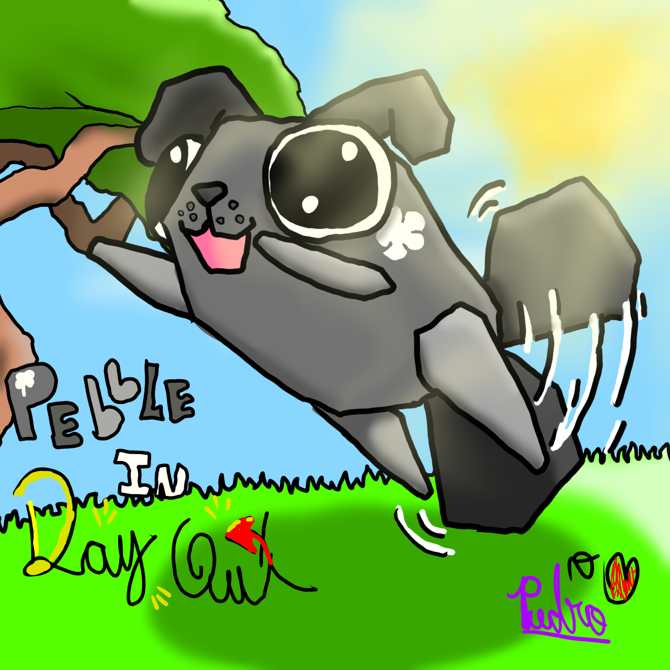 Pebble in Day Out - ibisPaint