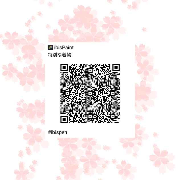 Special Kimono QR Code - ibisPaint