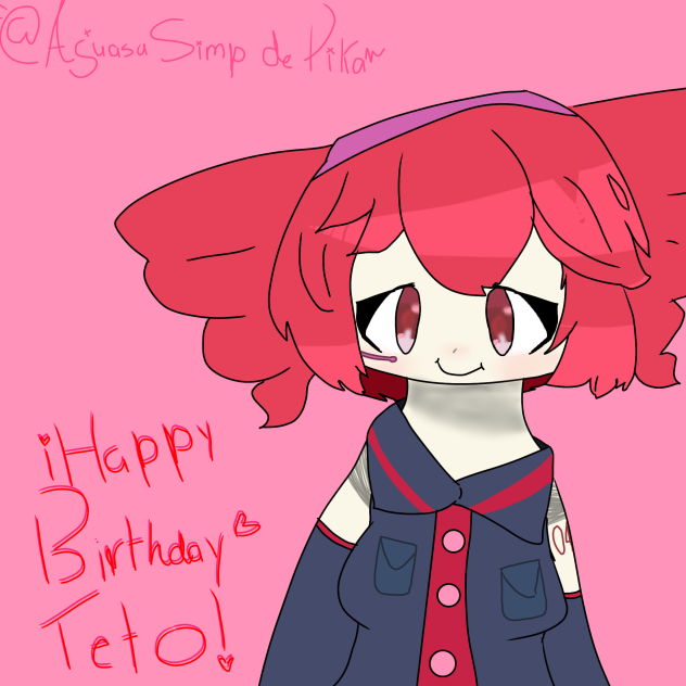Happy Birthday Teto! - ibisPaint