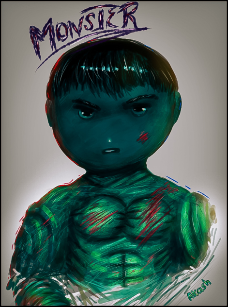 The Monster Boy - ibisPaint