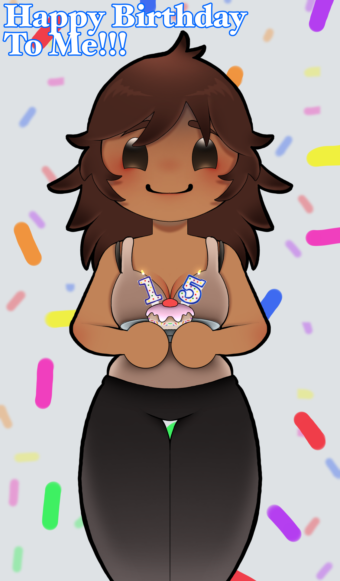 HAPPY BIRTHDAY TO ME (Jan. 19) - ibisPaint