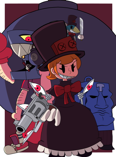 Peacock and Friends - ibisPaint