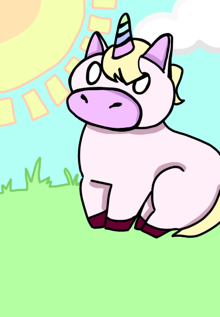 Happy Unicorn - ibisPaint
