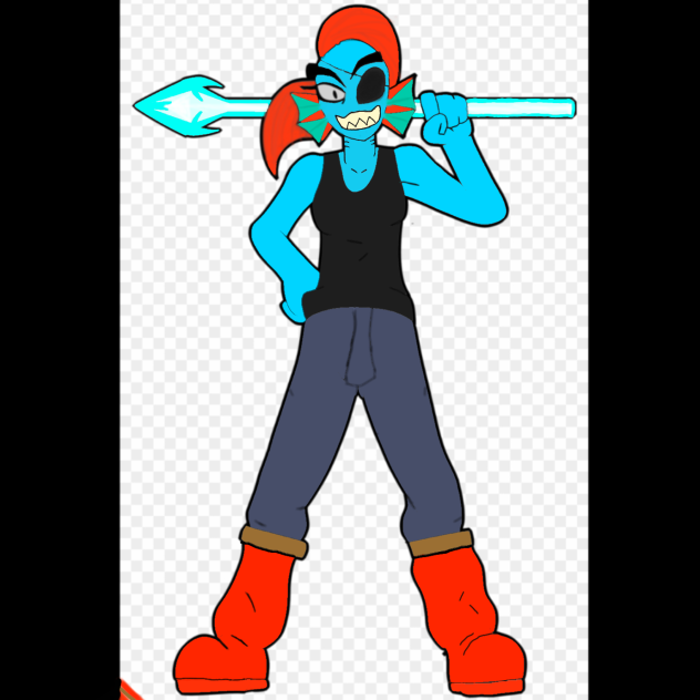 undyne art - ibisPaint