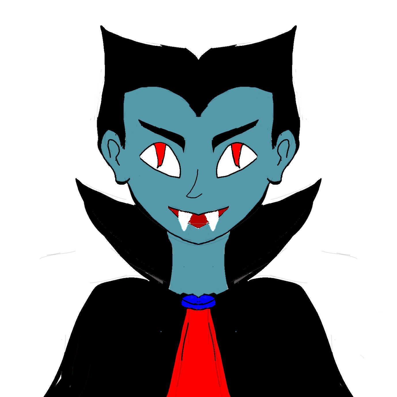 halloween vampire - ibisPaint