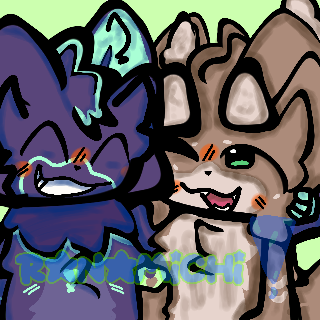 Sinox & Mochi! - ibisPaint