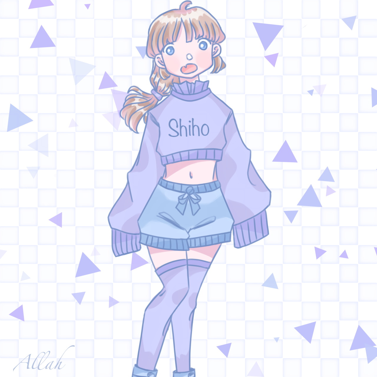 Shiho (redrawn) - ibisPaint