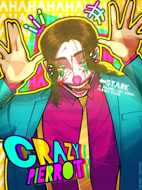 👐🤪CRAZY PIERROT🤪👐 - ibisPaint