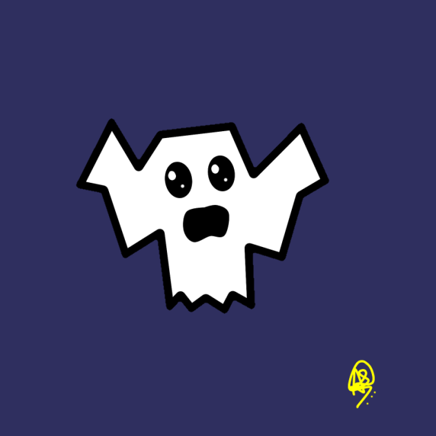 Cute ghost 👻 - ibisPaint