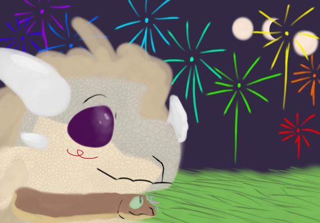 Fireworks - ibisPaint