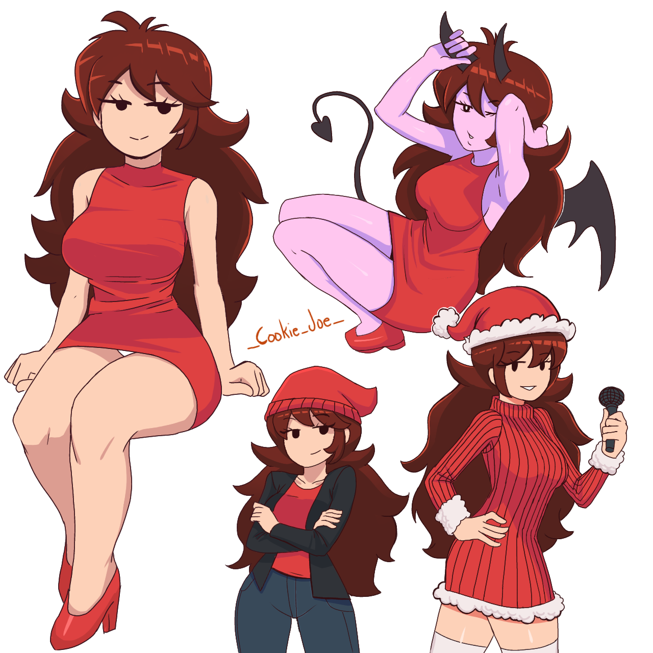 Girlfriend FnF 2023 - ibisPaint