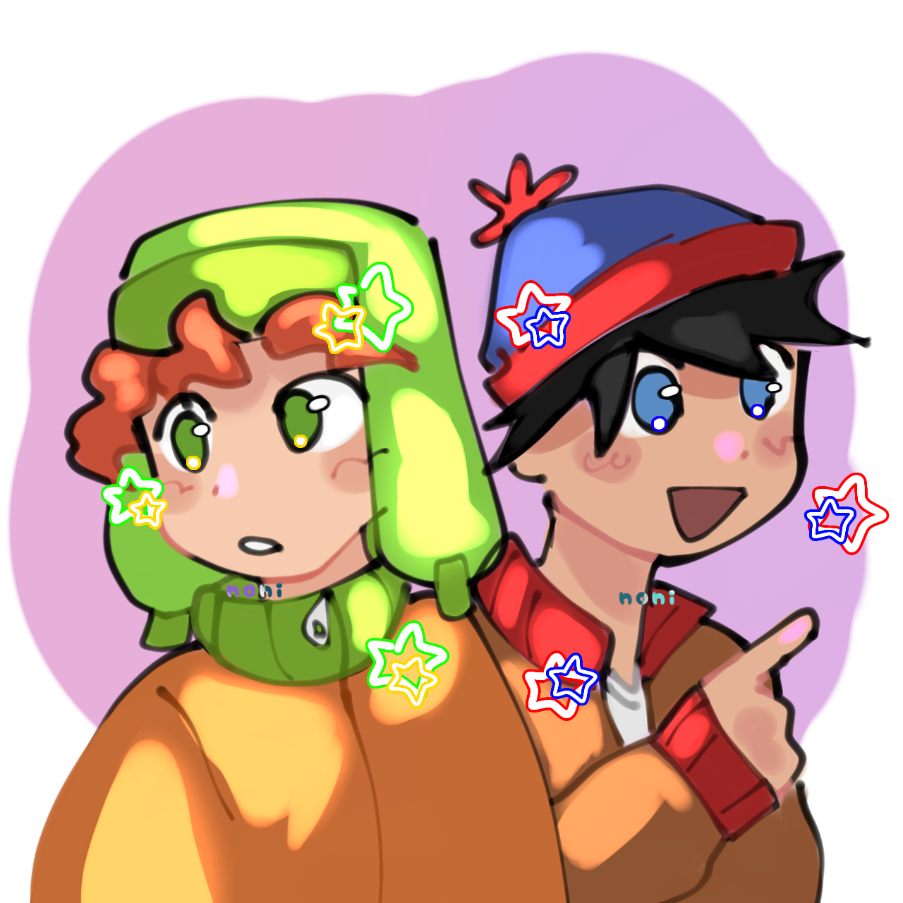 kyle&stan - ibisPaint