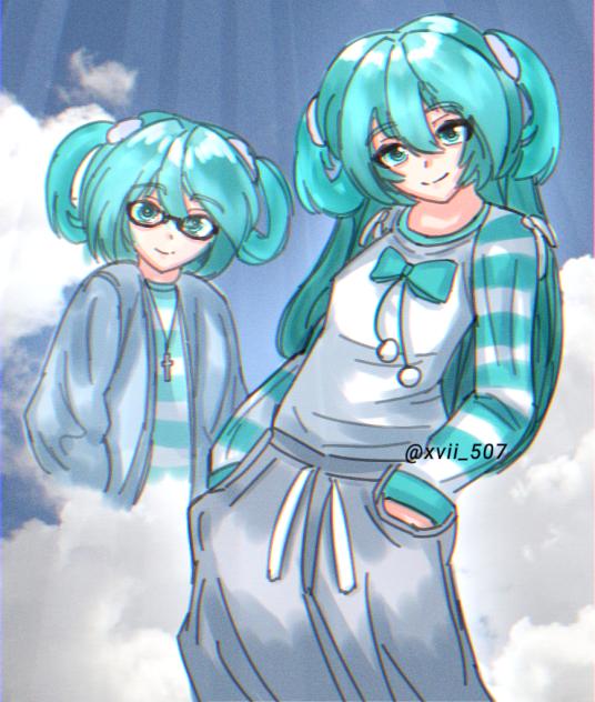 Miku & Miku - ibisPaint