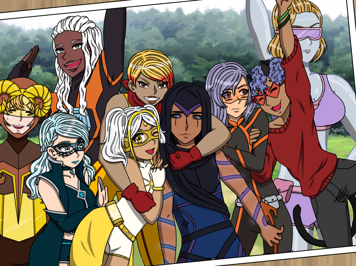 BNHA OCs Group Photo [Speedpaint] - ibisPaint