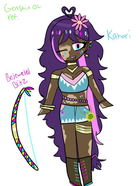Kahari - Genshin Impact OC - ibisPaint