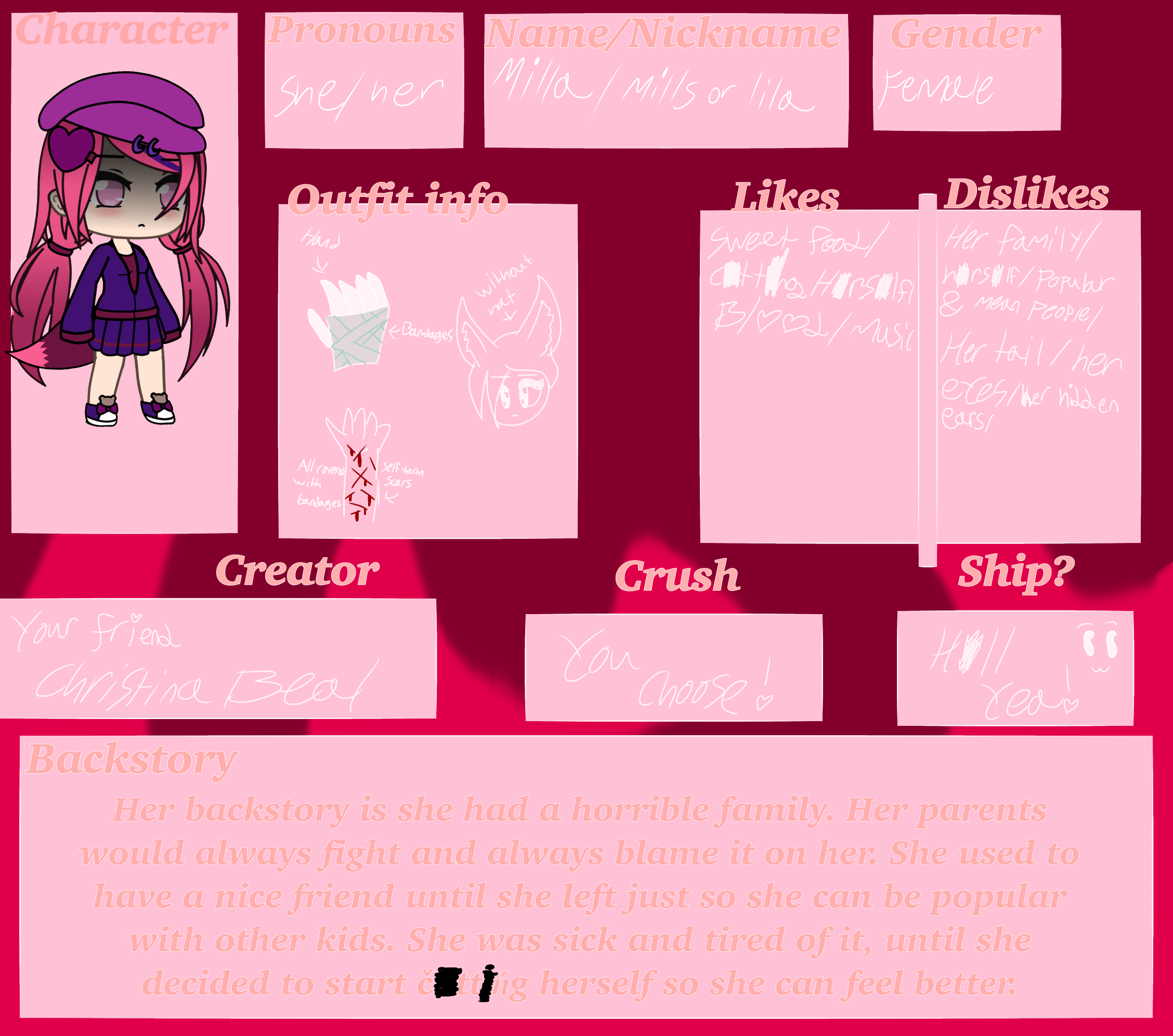 How to hate yourself CS entry - ibisPaint