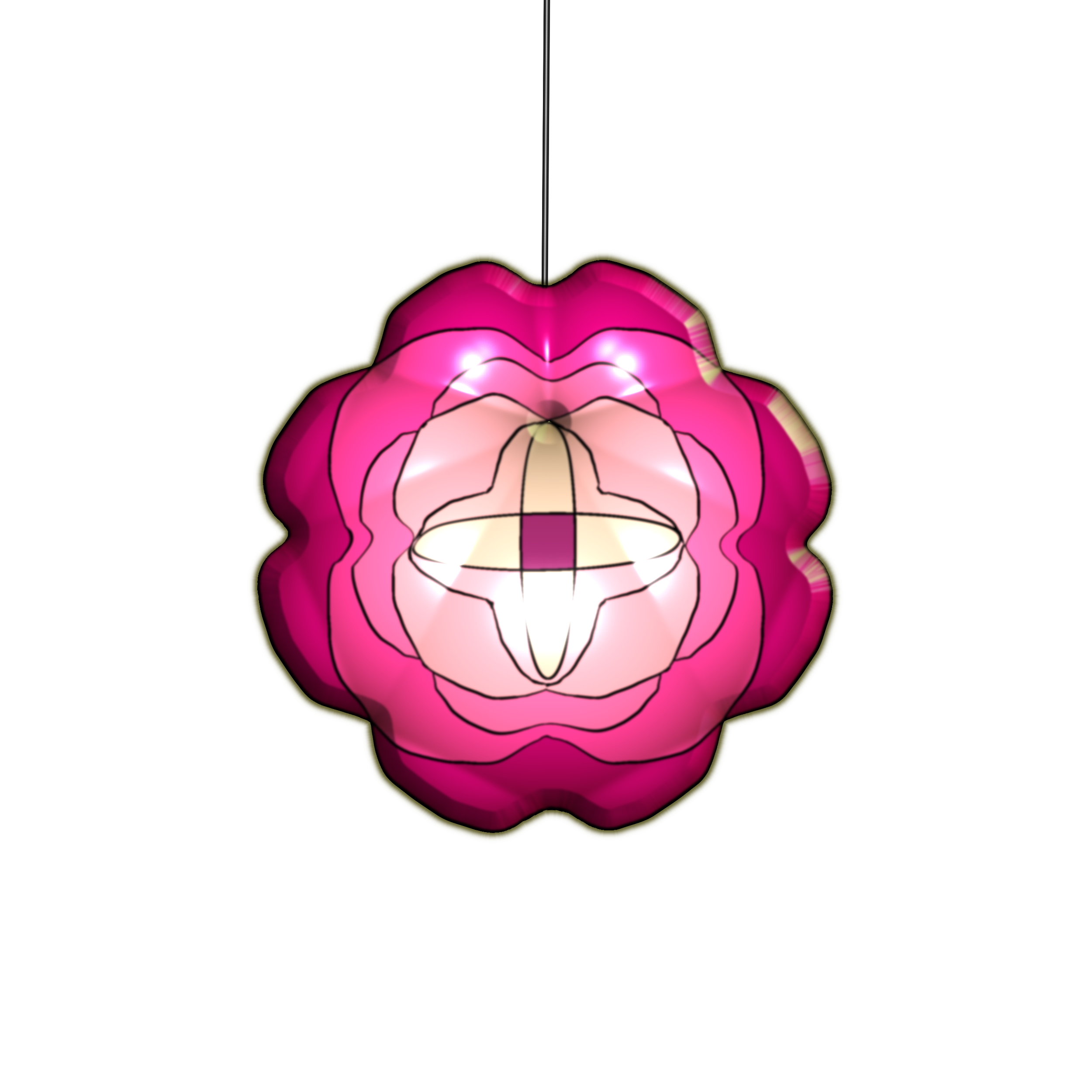 Cherry blossom lamp - ibisPaint