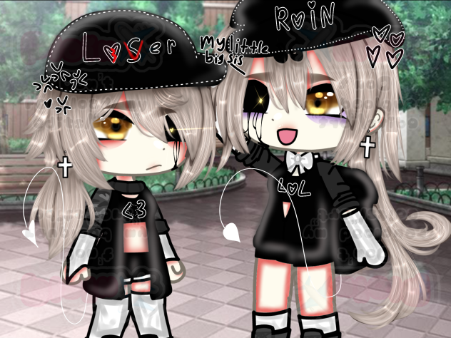 Little big sister - ibisPaint