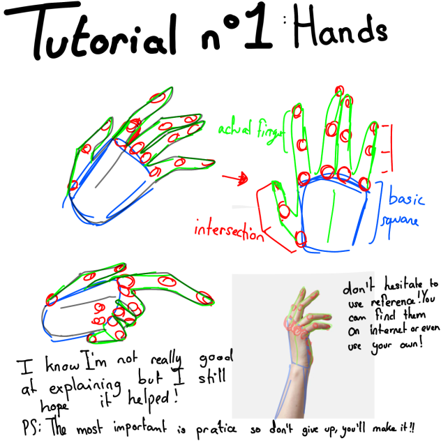 Hands tutorial - ibisPaint