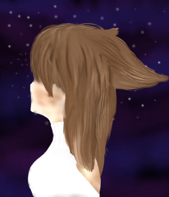 Talking to the stars - ibisPaint