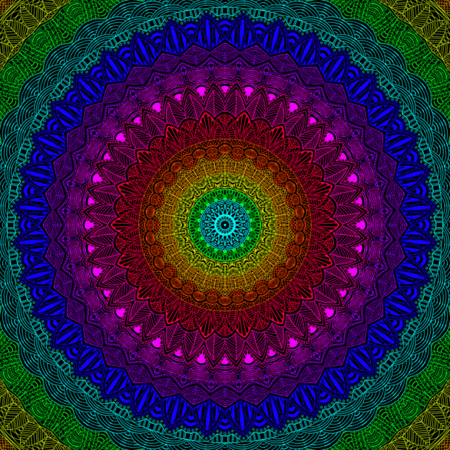 Mandala #2 - ibisPaint