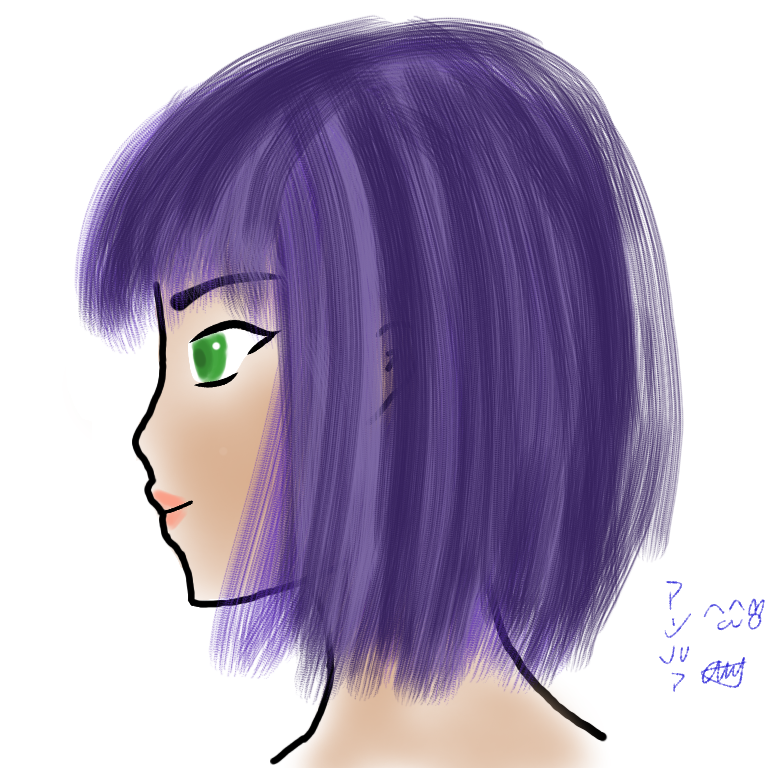 práctica de perfil - ibisPaint