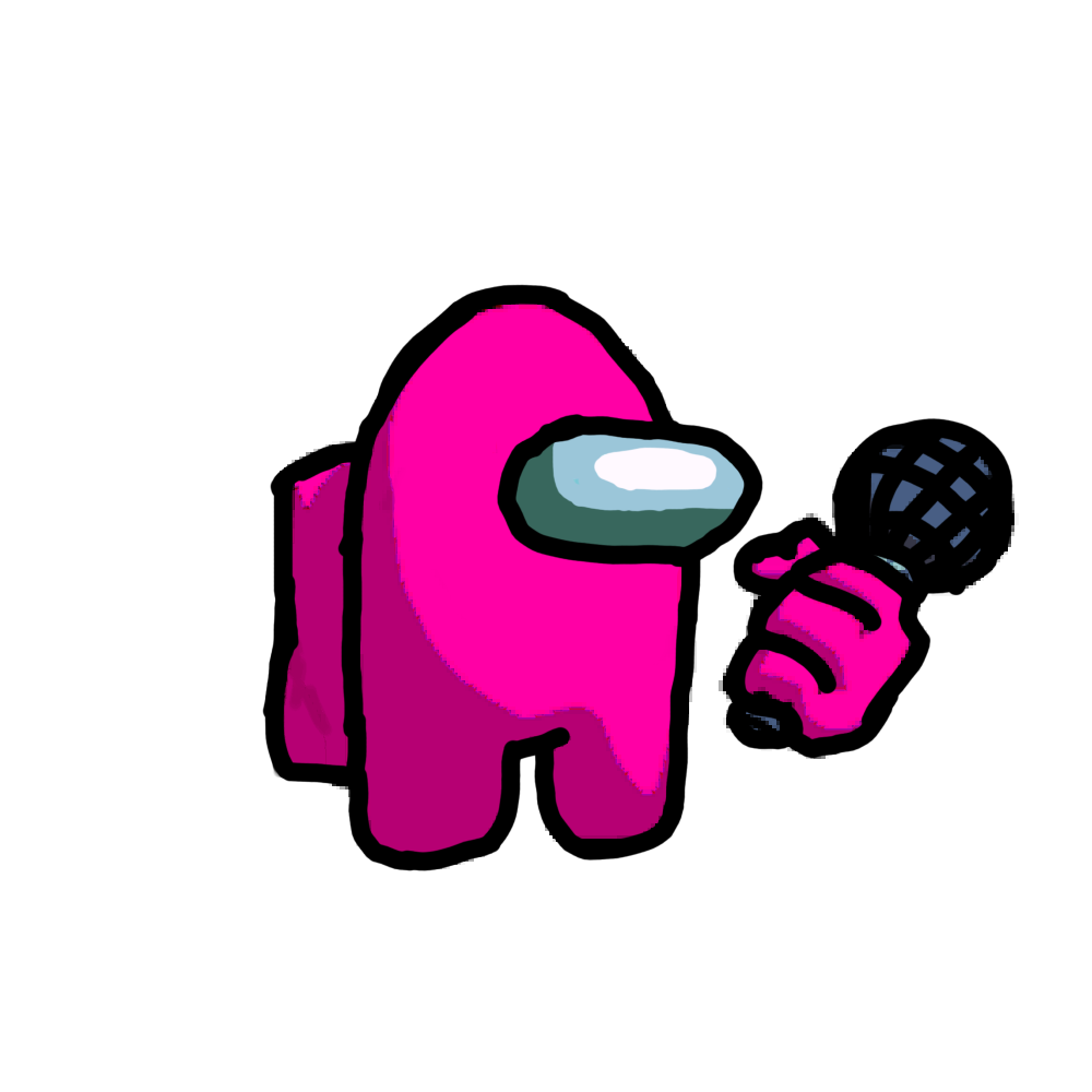 Pink Crewmate - ibisPaint