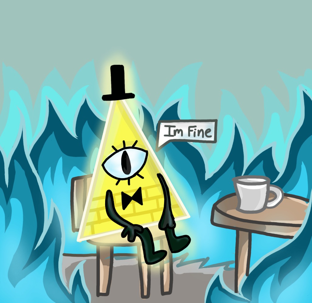 Bill cipher im fine - ibisPaint