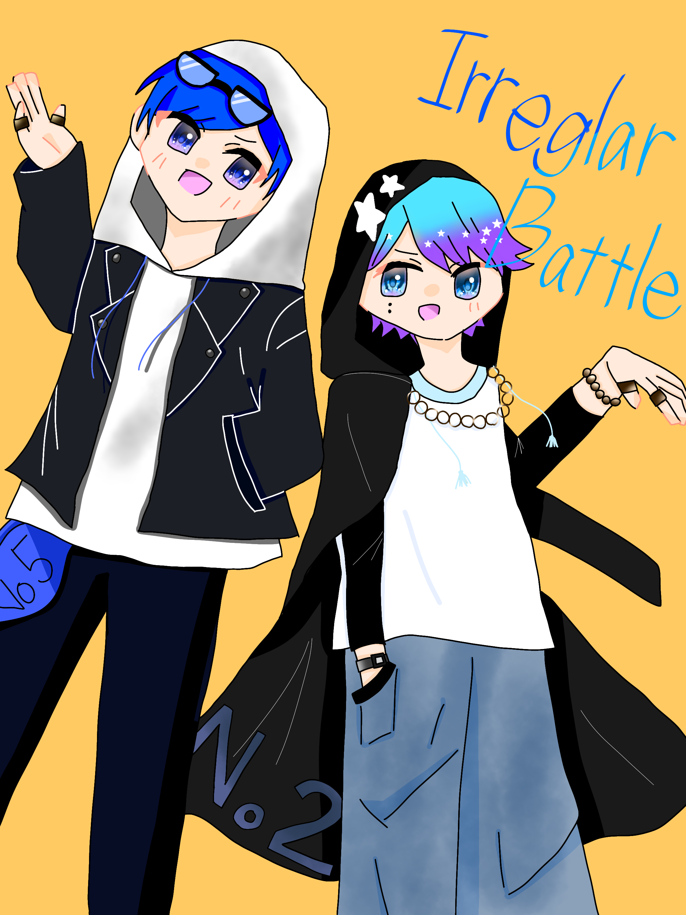 irregular battle 青組 - ibisPaint