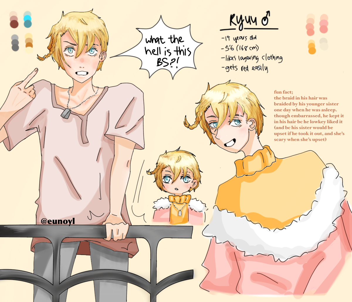 Ryuu Reference Sheet - ibisPaint