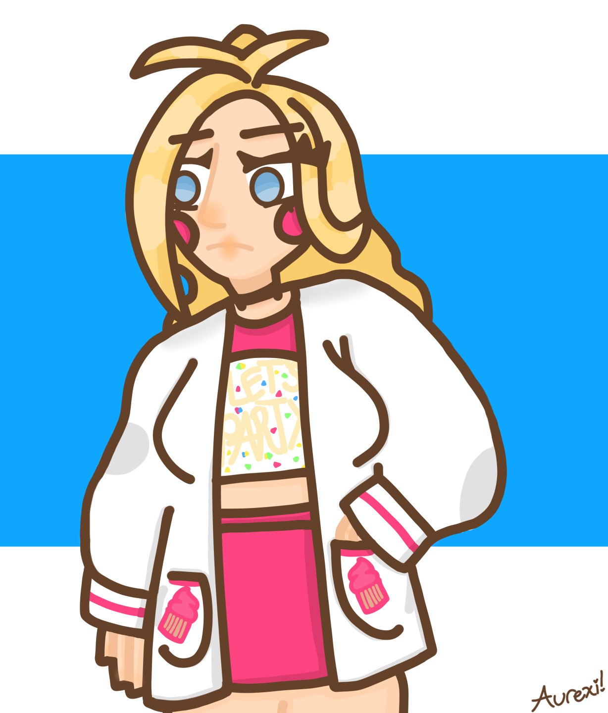 Human Toy Chica - ibisPaint