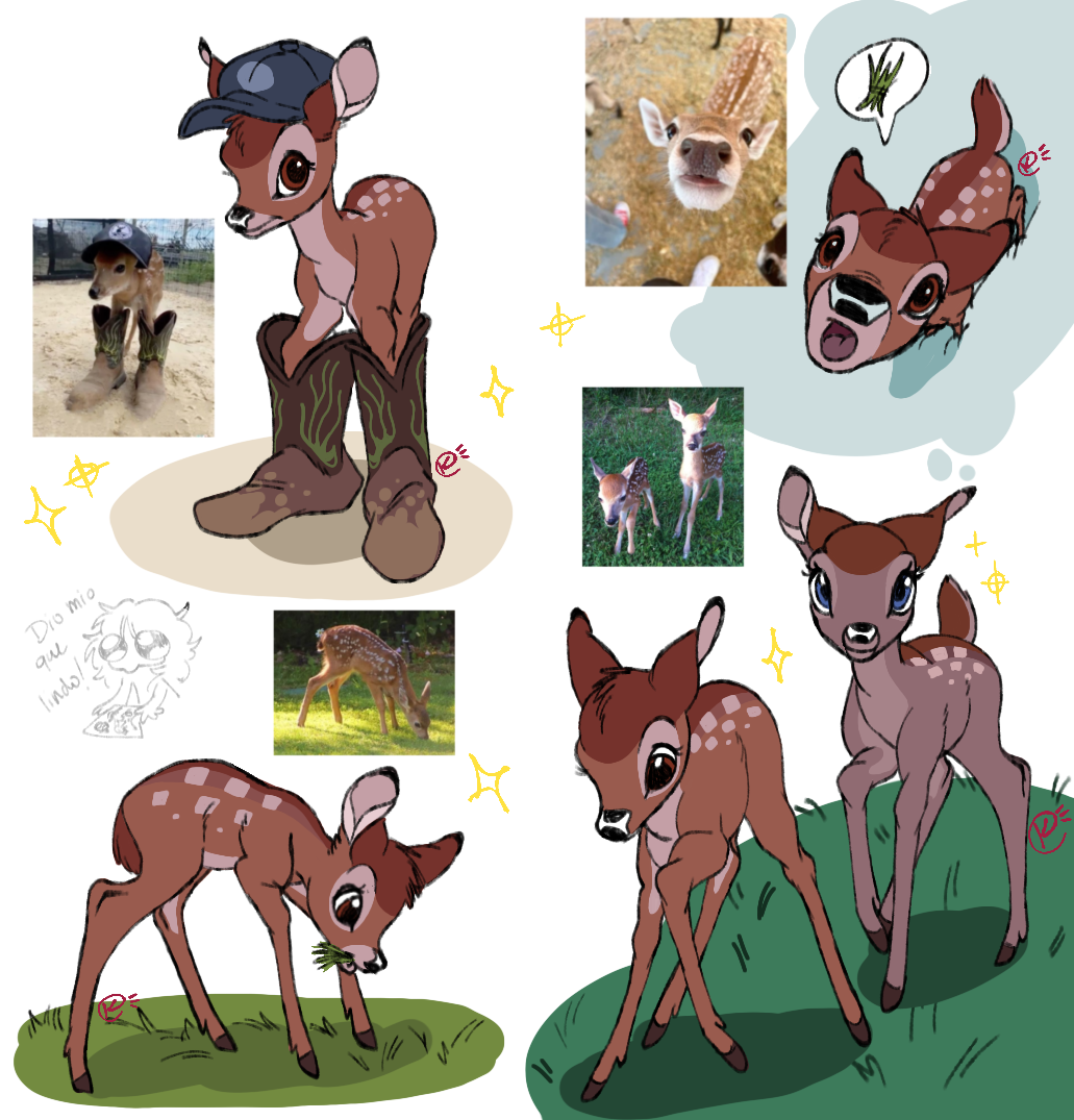 Bambi (y feline) - ibisPaint