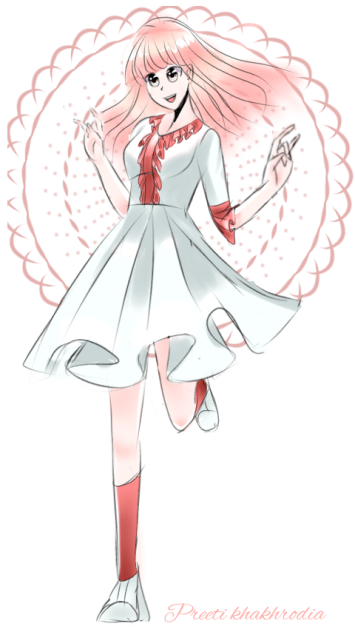 Lillian having fun - ibisPaint