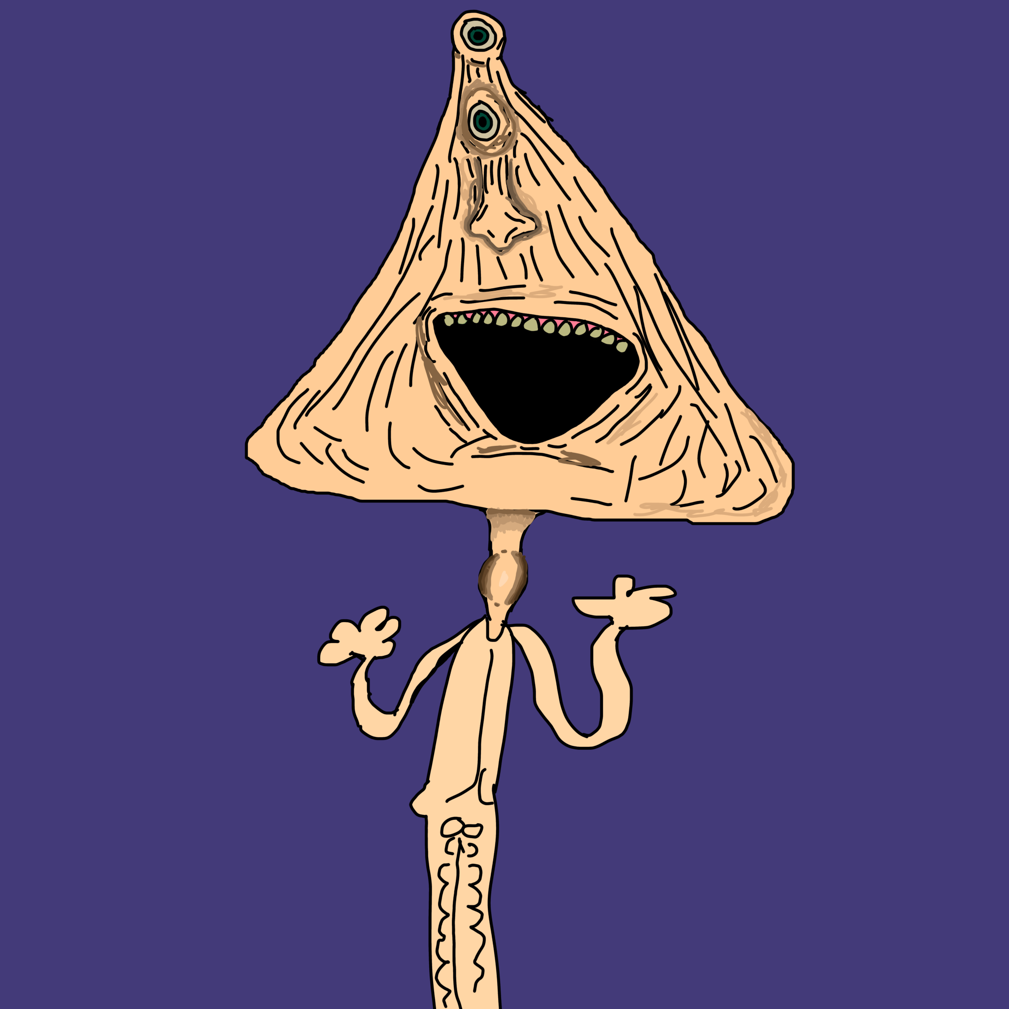 Triangular head - ibisPaint