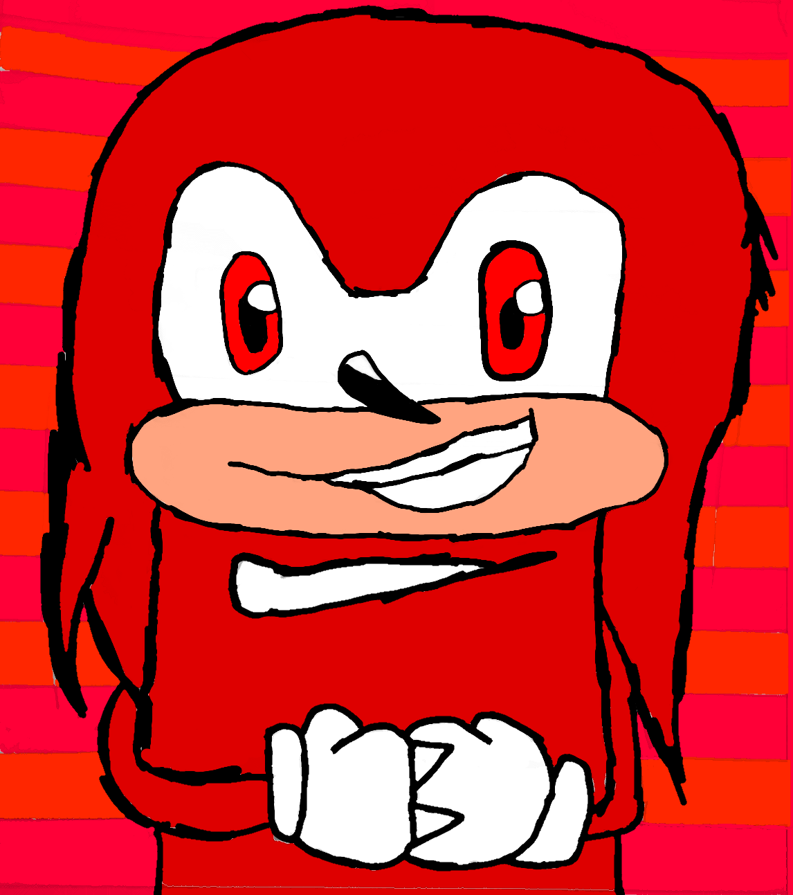 Knuckles!!! - ibisPaint