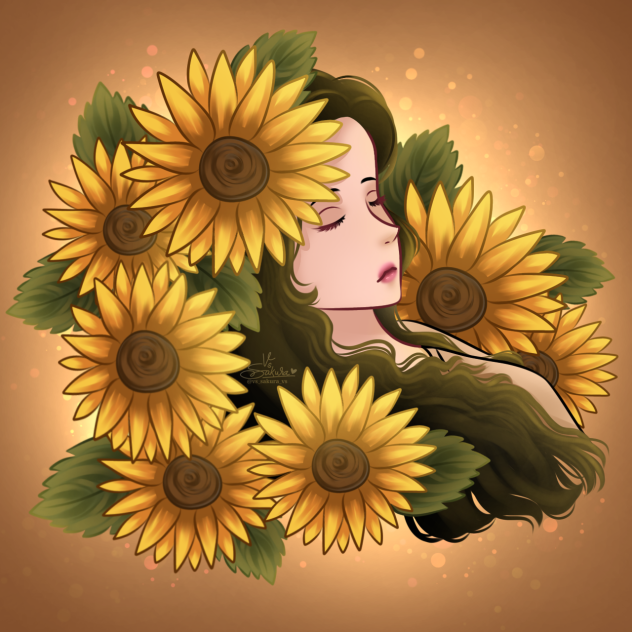 Sunflower 🌻 - ibisPaint