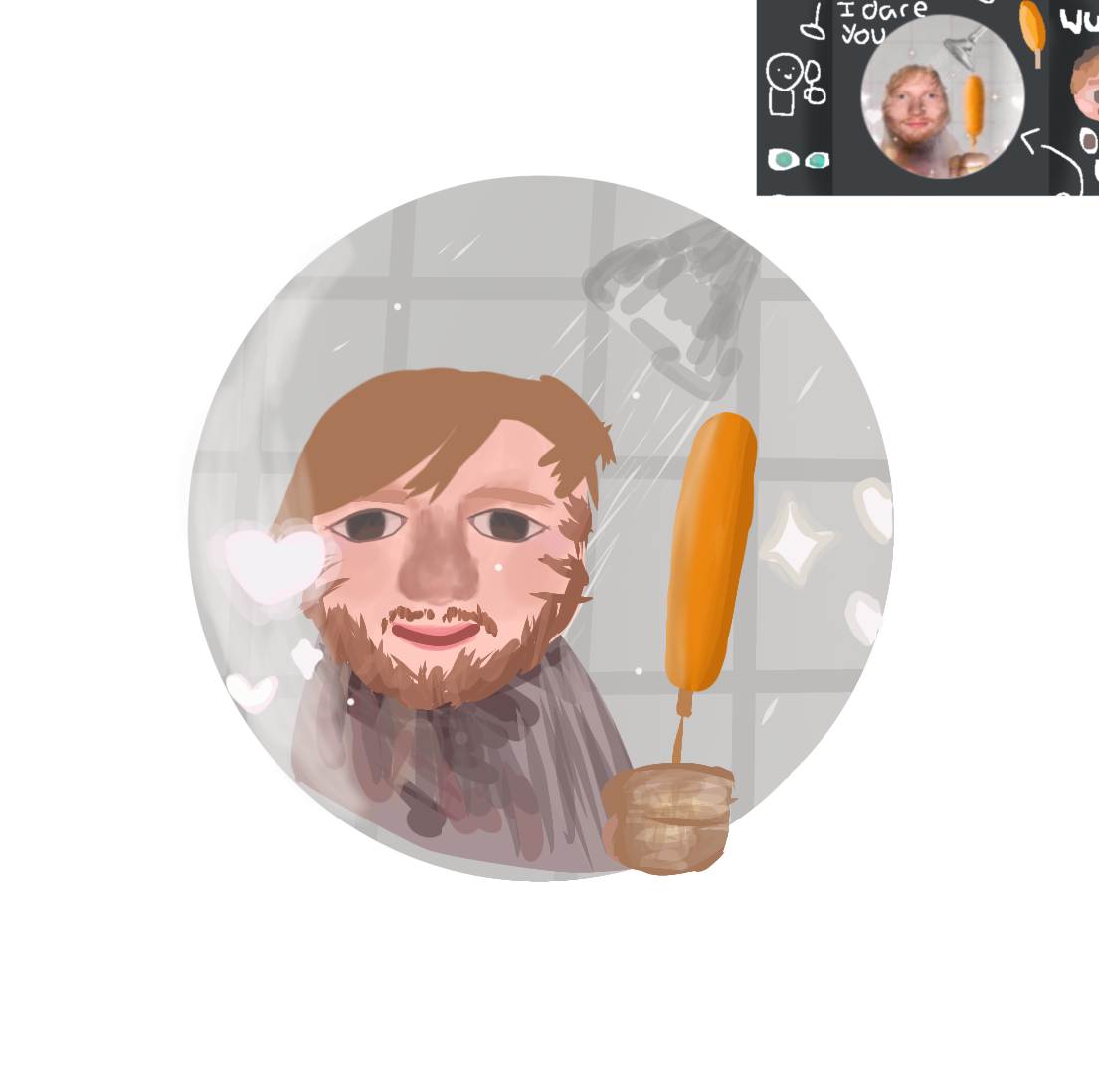 draws the pfp poorly - ibisPaint