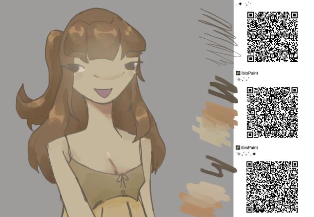 x . 3x Three 1+ Pack Brushes !! - ibisPaint