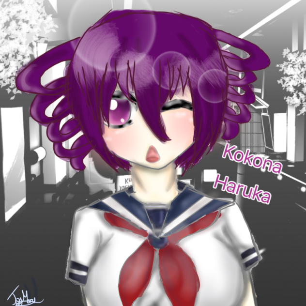 S.A-Kokona Haruka (Yandere Simulator) - ibisPaint