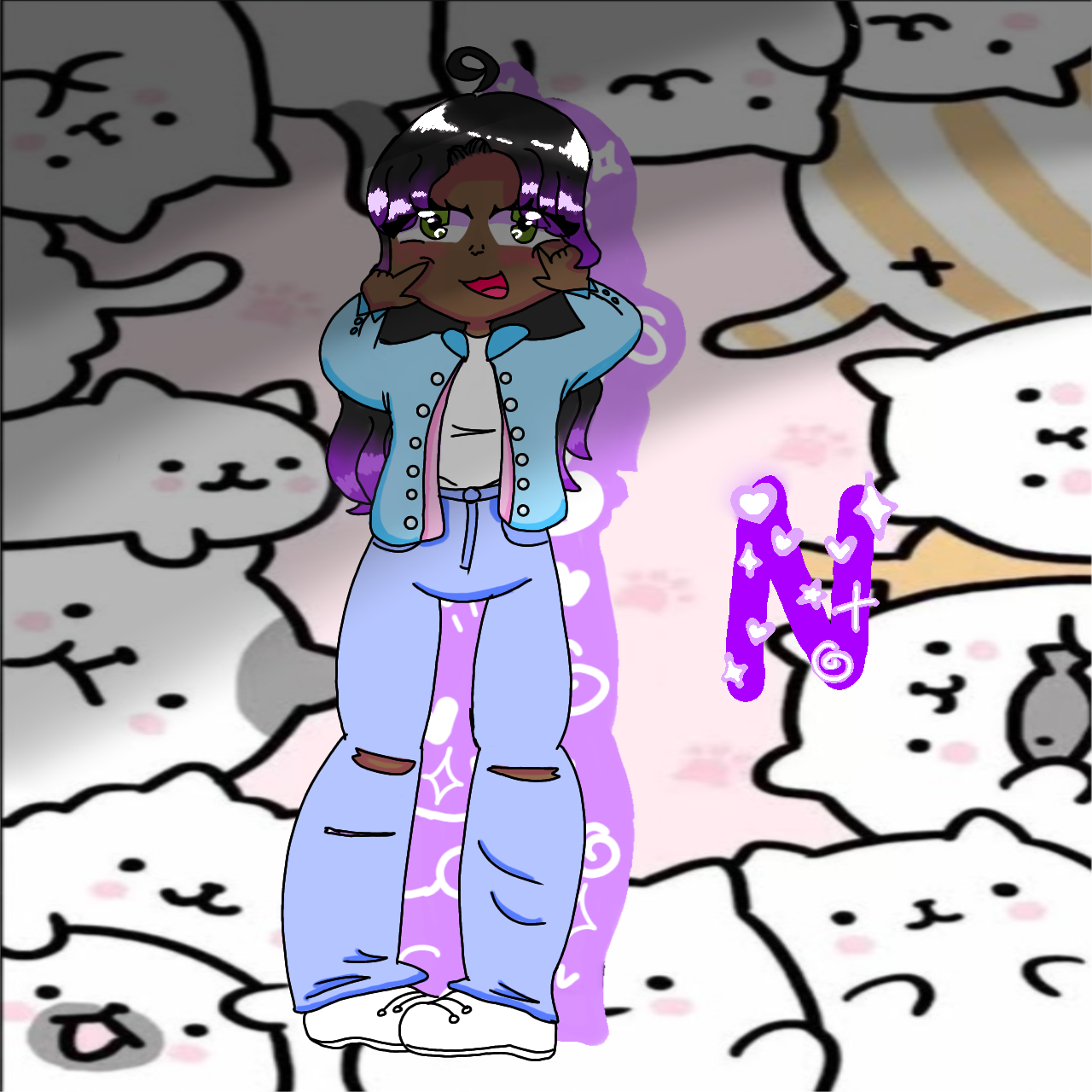 FIRST CHUBBY CHARACTERRRR - ibisPaint