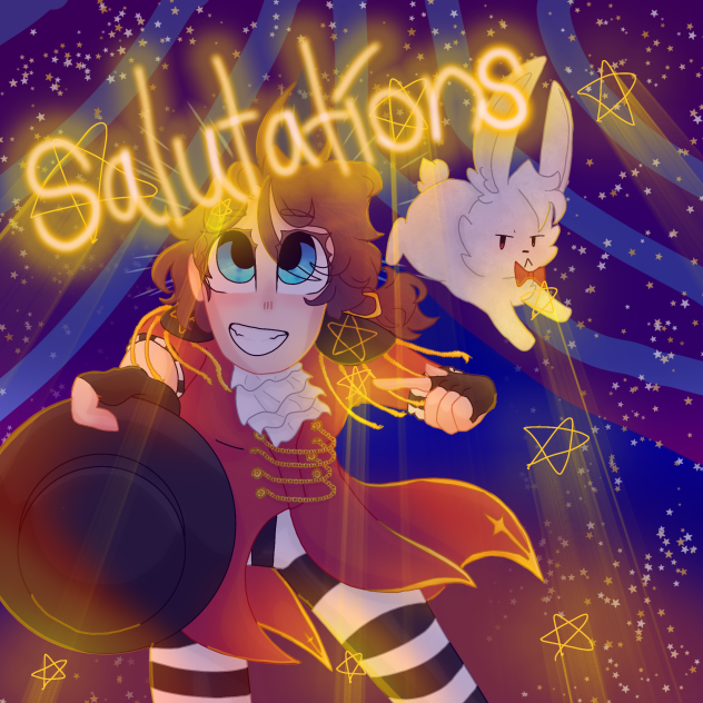 Charlie Salutations - ibisPaint