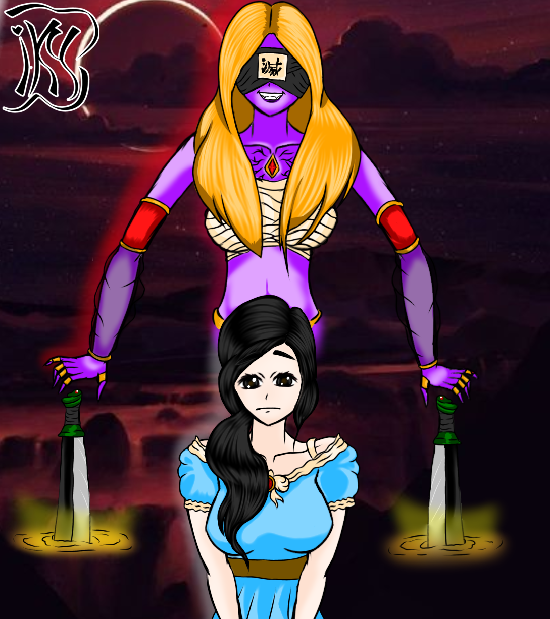 Twin's Blades - ibisPaint