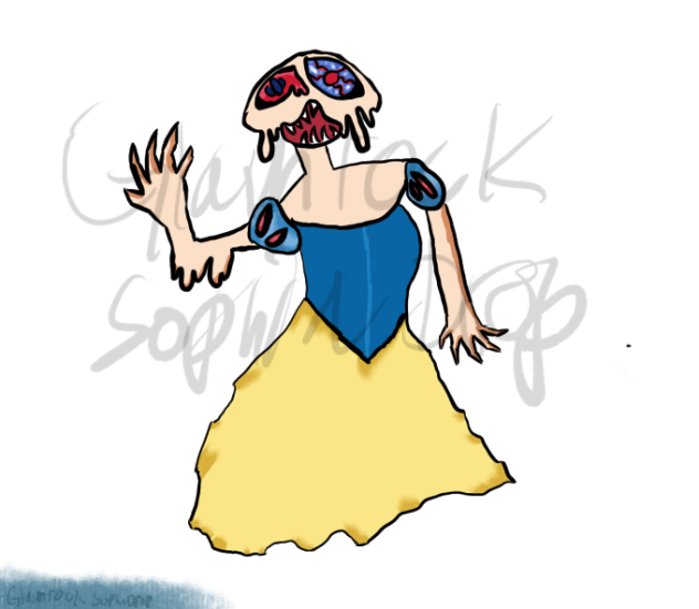 Show White Melted and evil - ibisPaint