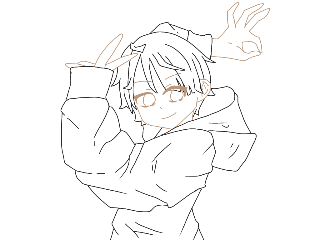 【線画】グッバイ宣言【ky】 - ibisPaint